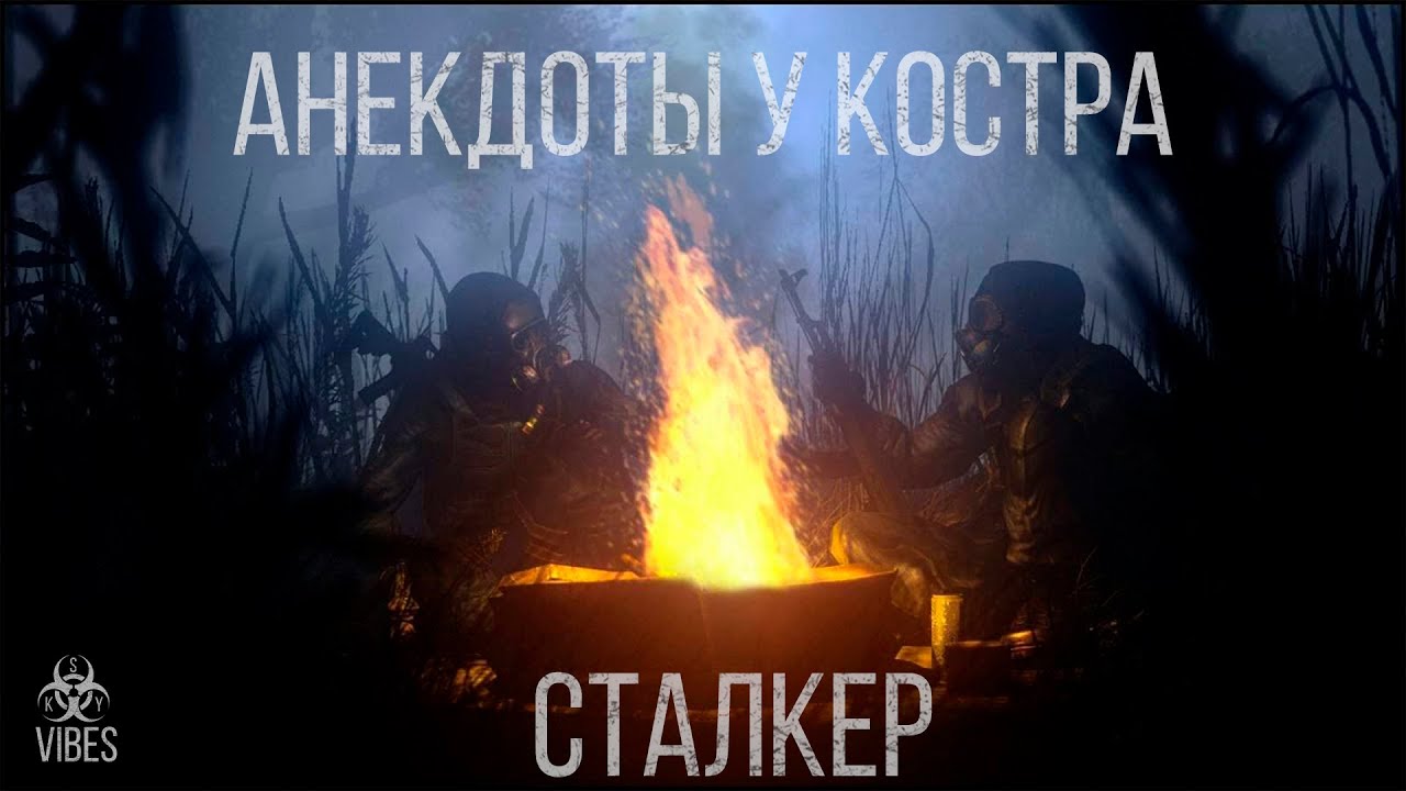 АНЕКДОТЫ У КОСТРА ИЗ ИГР СЕРИИ СТАЛКЕР|campfire jokes from STALKER ...