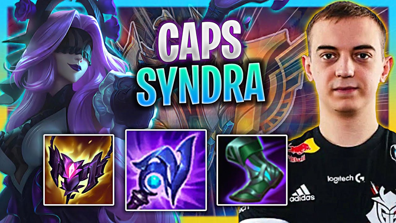 CAPS IS A GOD WITH SYNDRA! | G2 Caps Plays Syndra ADC vs Viktor! Season ...