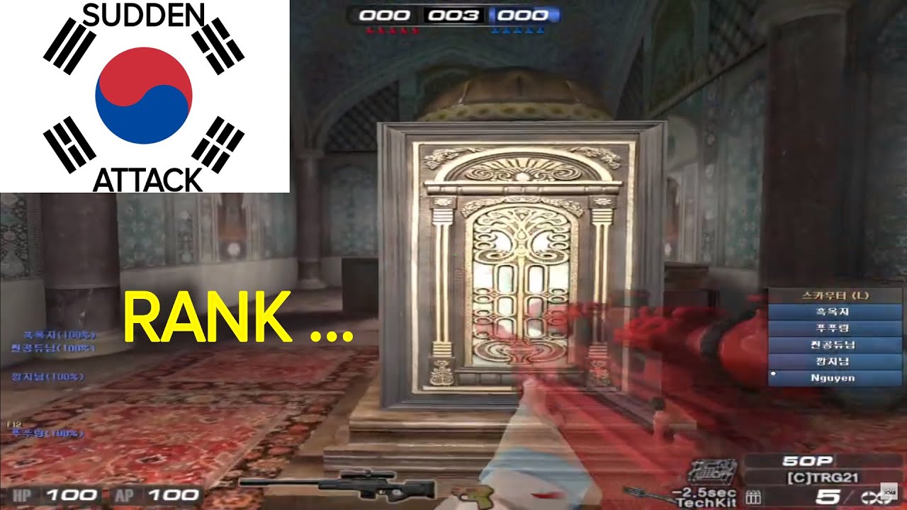 [ Sudden Attack #968 ] RANK P38 | Biệt Đội Thần Tốc - YouTube