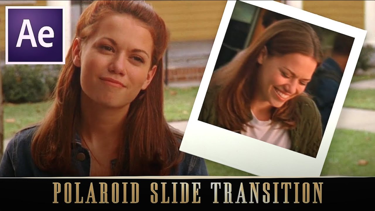 Polaroid slide tutorial | after effects (ae) - YouTube