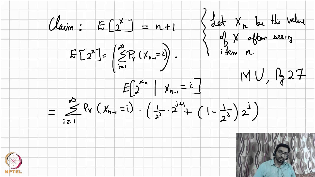 Lesson 20 Introduction to Streaming, Morris Algorithm - YouTube