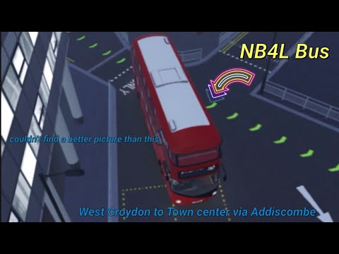 First Croydon Service. West Croydon to Croydon town street via ...