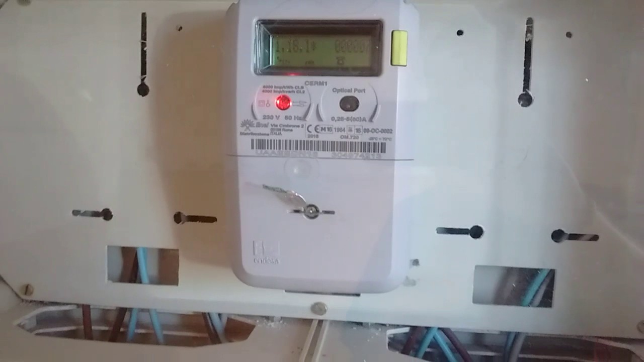 Nuevos contadores eléctricos - YouTube