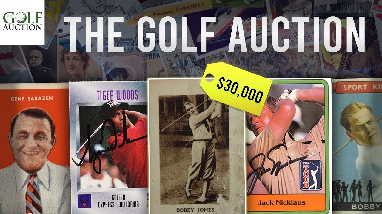 $30,000 Pre War Golf Card Sale? - The Golf Auction Highest Selling ...