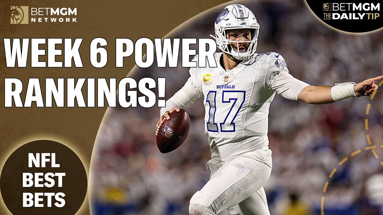 NFL Week 6 Power Rankings: Bills in Trouble? - YouTube