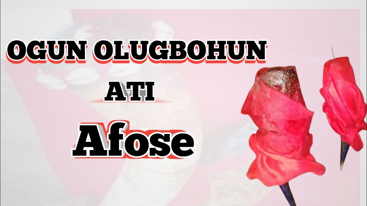 Ogun Afose to nṣiṣẹ Olugbohun 100% confirm @Dromoodoagbatv #tips #viral ...
