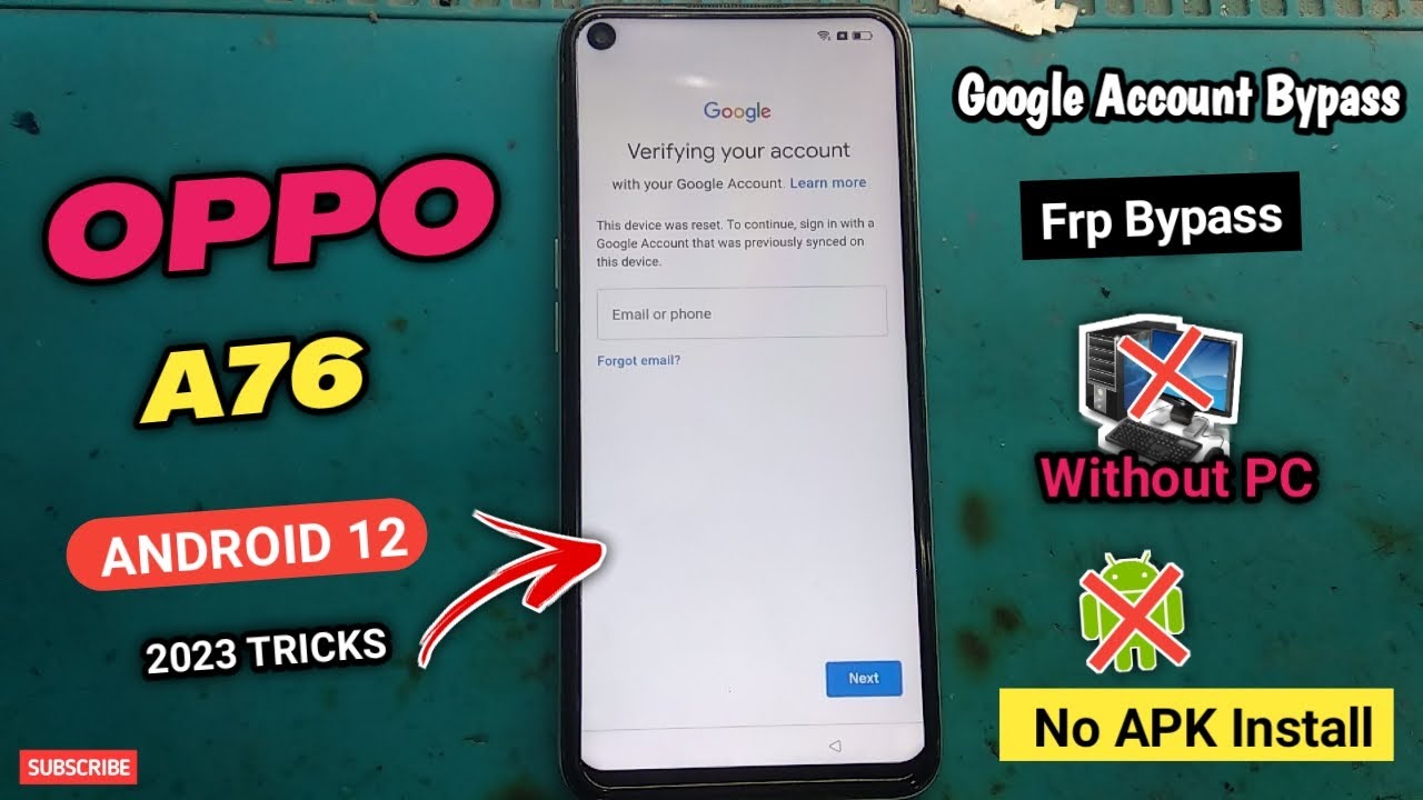 oppo a76 frp bypass | Cph 2375 google account bypass | oppo a76 frp ...