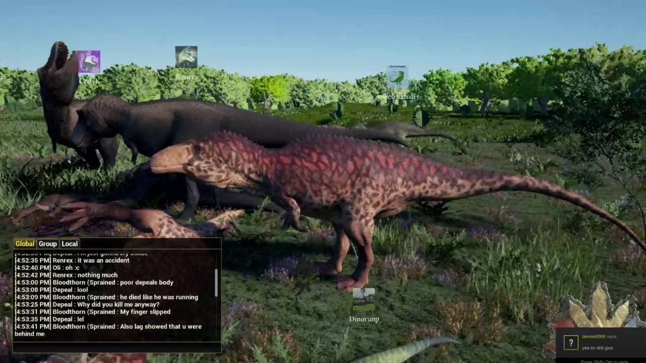 The Isle Acrocanthosaurus showcase (Update) - YouTube