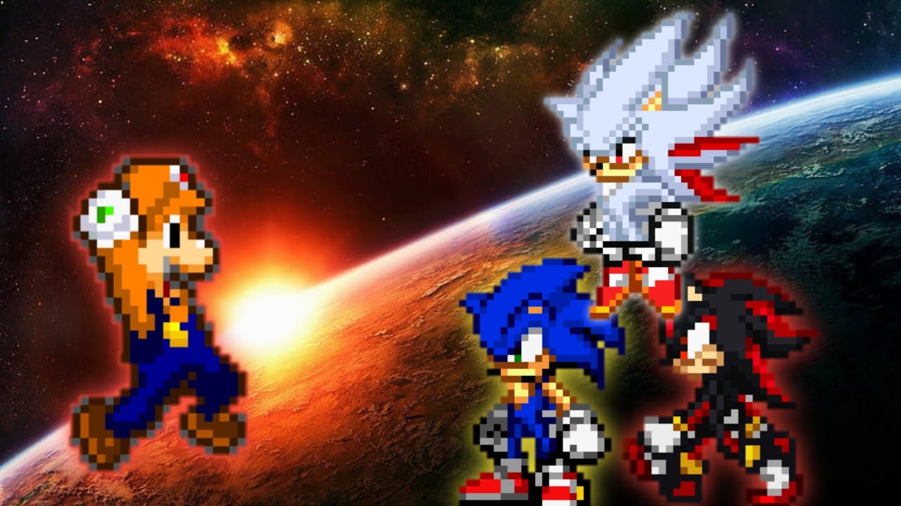 Fusion Marigi( Mario & Luigi) VS Fusion Shadic( Sonic & Shadow) in Jump ...