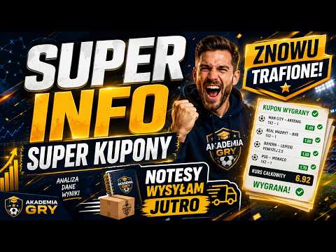 Kolejne trafienia SYSTEM nr1....SUPER KUPON....Super Info.....Notesy