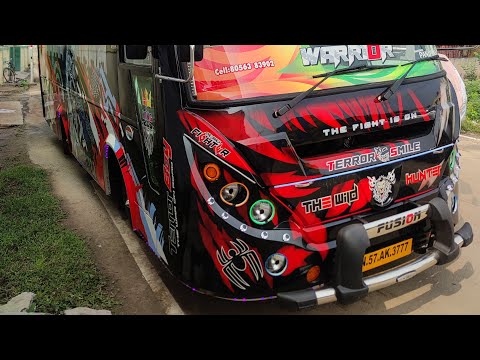 sml mazda A/C COACH VAN BODY BUILDING GLASS TOP RIYAR JACKUWAR minibus ...