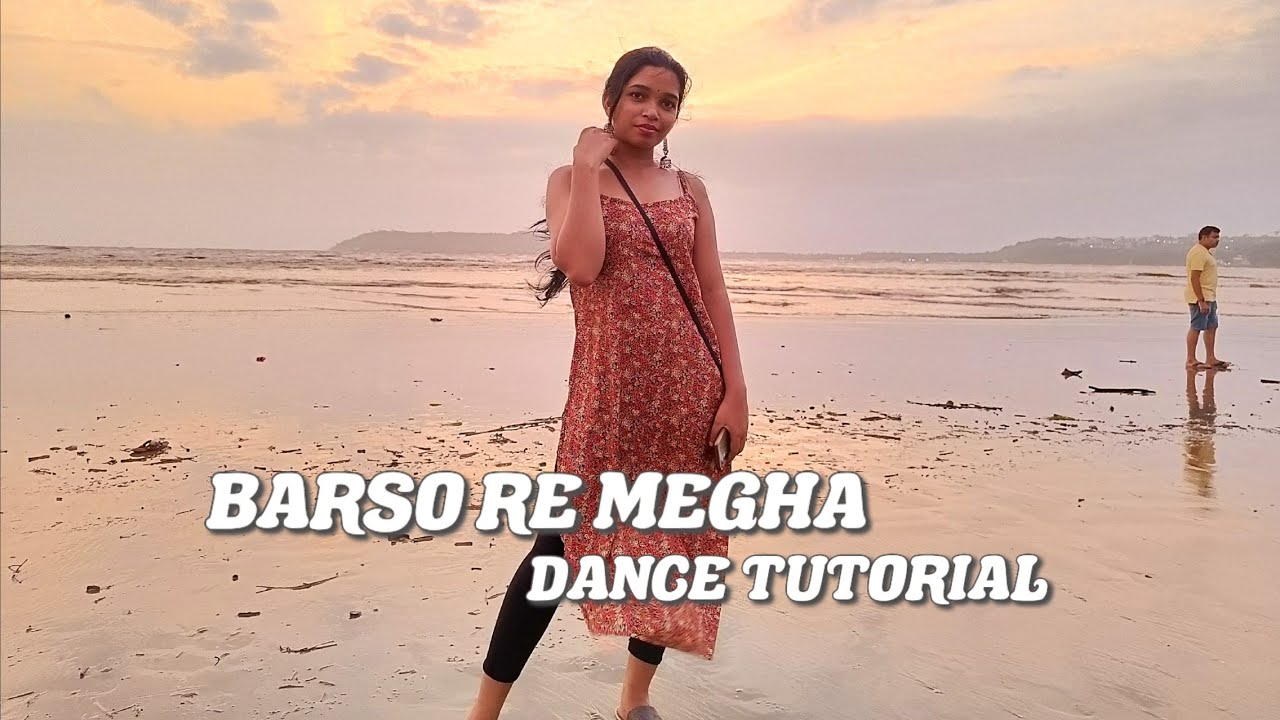 Barso re megha | Dance tutorial| Trending reels | Easy steps| Learn ...