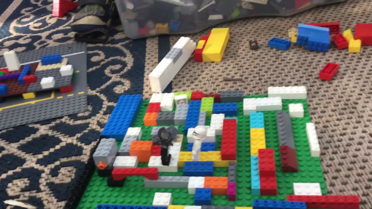 Fortnite flotilla in LEGO form - YouTube