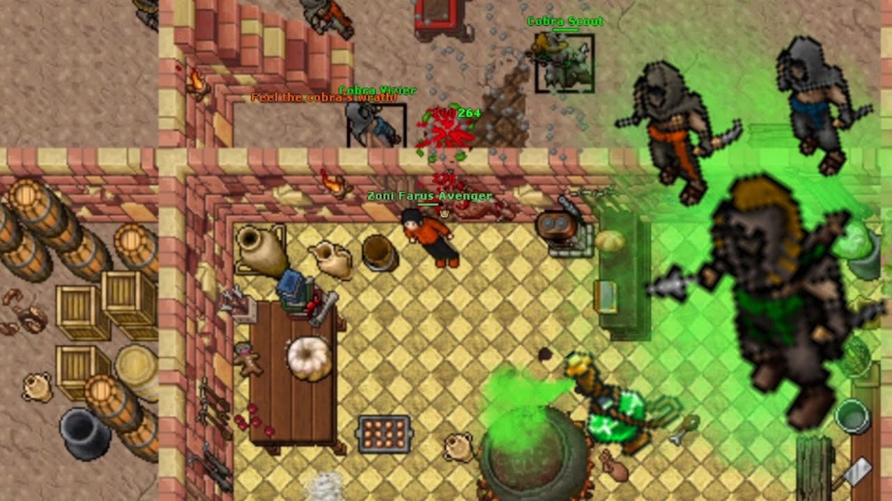 TIBIA - COBRA BASTION | ED - SOLO - YouTube