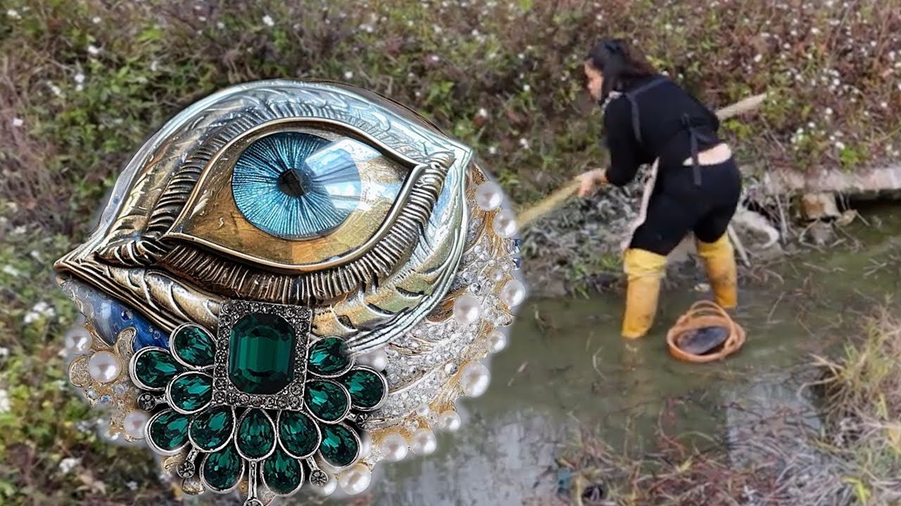 😱⛏️ Strange Clams: The girl found a precious pearl in the monster clam ...