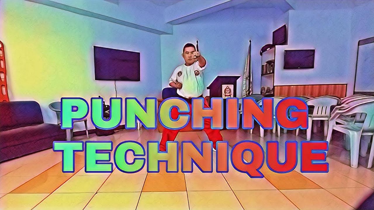 Basic Punching techniques/ terces vlog official - YouTube