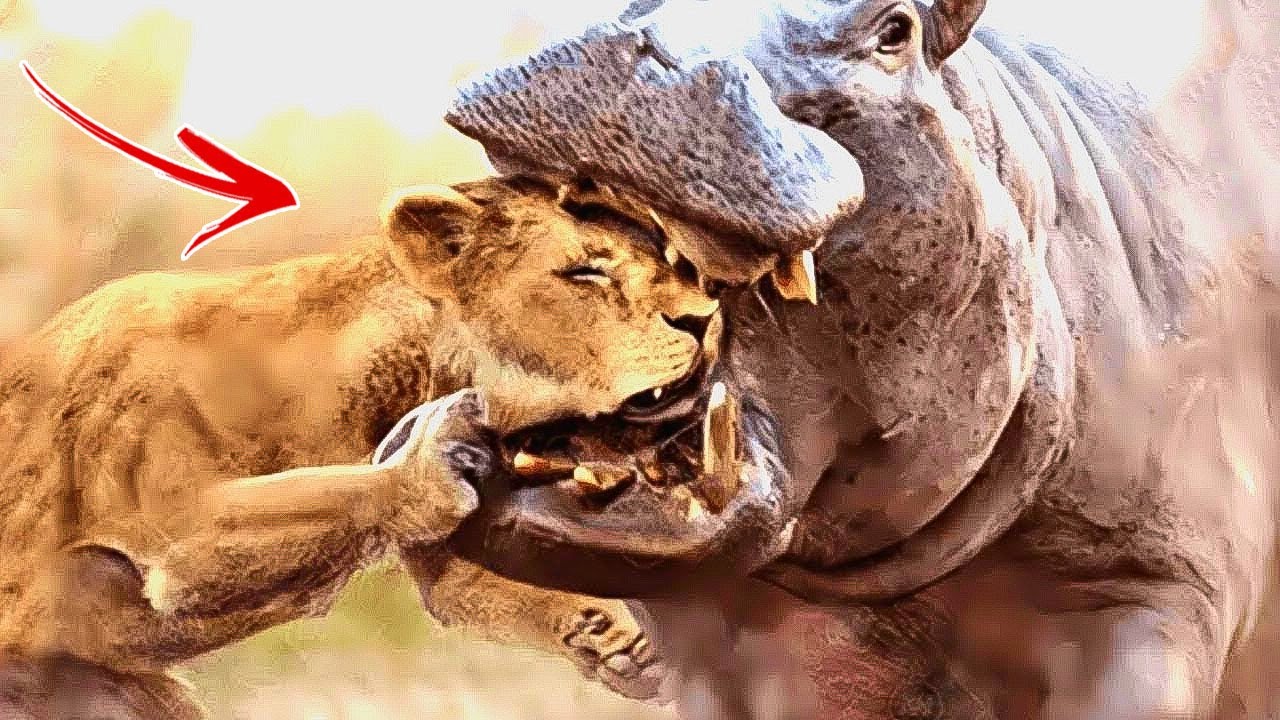 Untamed Power: Incredible Encounters of Hippos Dominating Their ...
