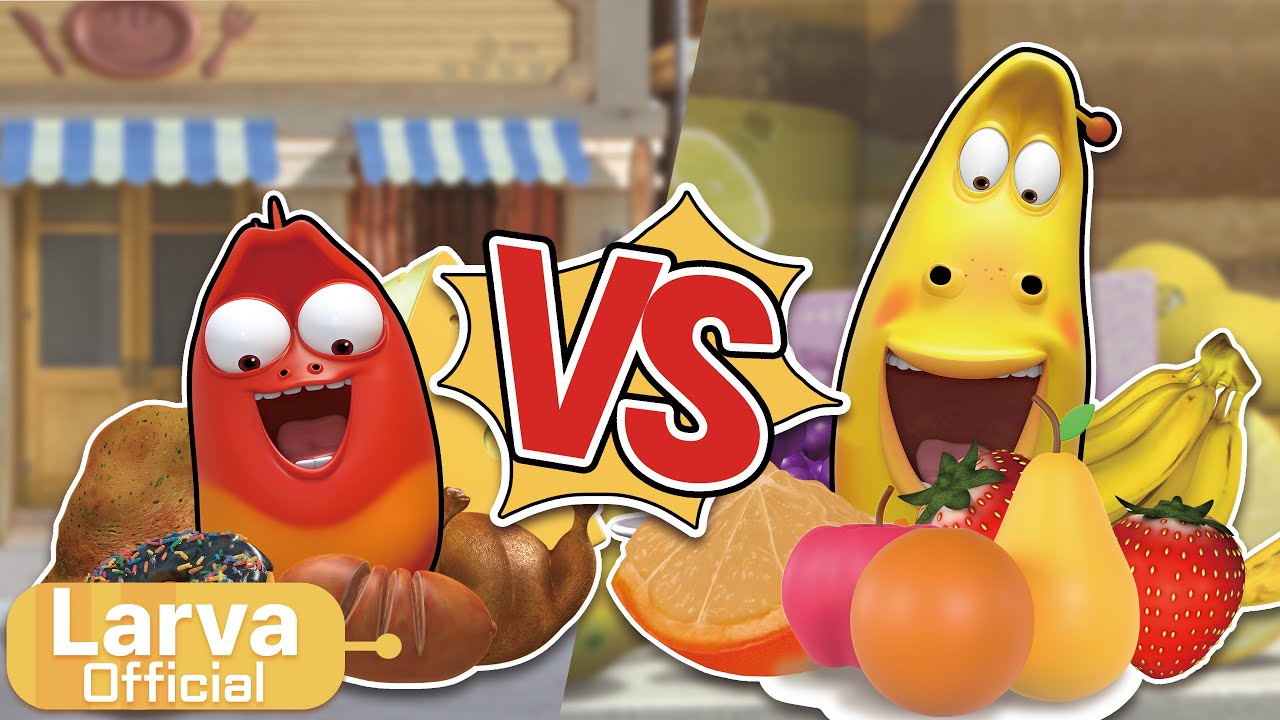 Larva | Food Special🥞 | Keyword Cartoon Compilation | @LarvaTUBA - YouTube