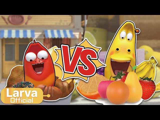 Larva | Food Special🥞 | Keyword Cartoon Compilation | @LarvaTUBA ...