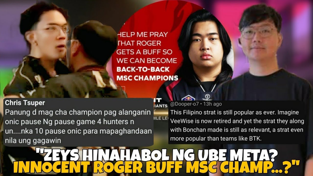 ZEYS HINAHABOL NG UBE STRAT? INNOCENT IBUFF DAW ROGER PARA BACK2BACK ...