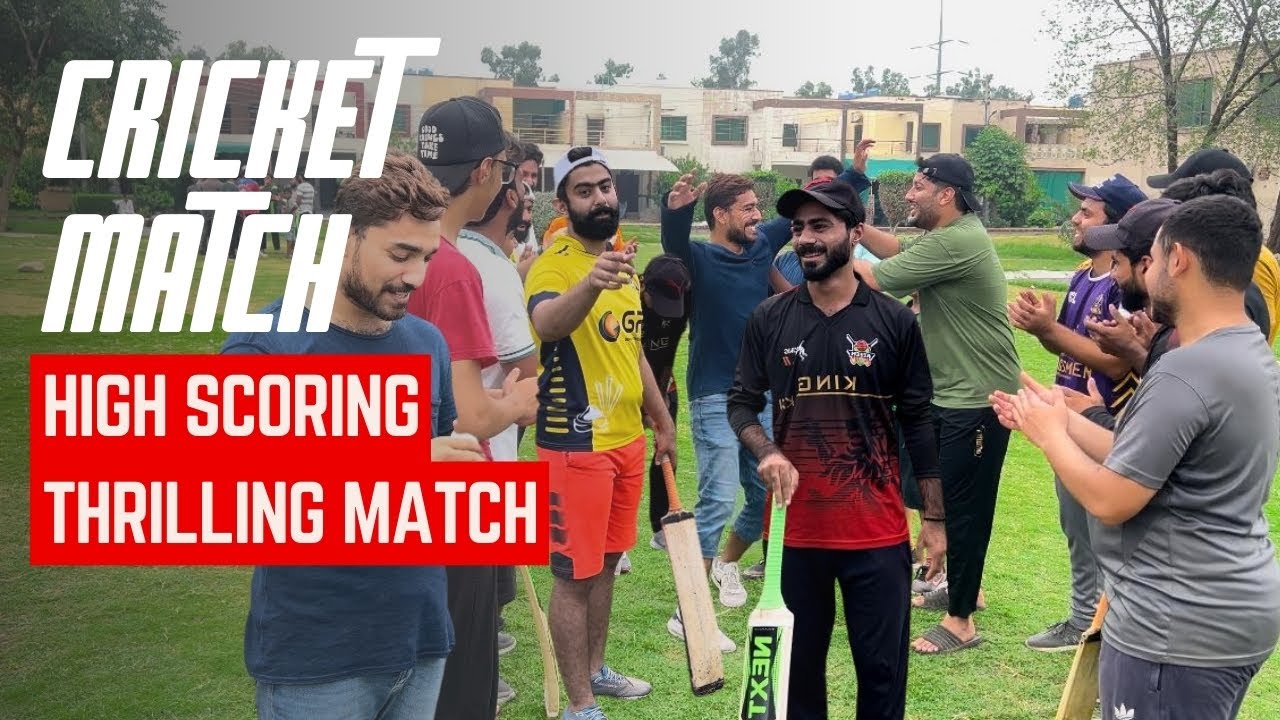 High scoring Tape Ball Cricket Showdown |Thrills | and Unbelievable ...