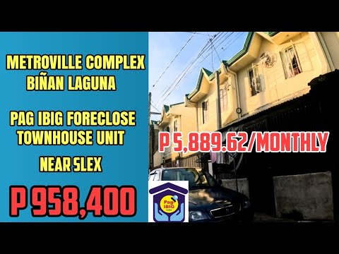 Metroville Complex Biñan Laguna - Pag ibig Foreclose #foreclosure # ...