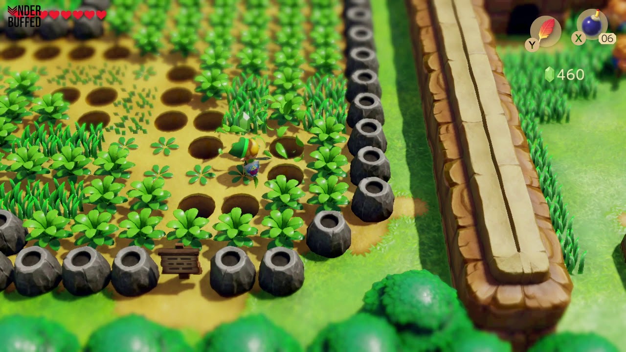 Link's Awakening - Heart Piece (Pothole Field) - YouTube
