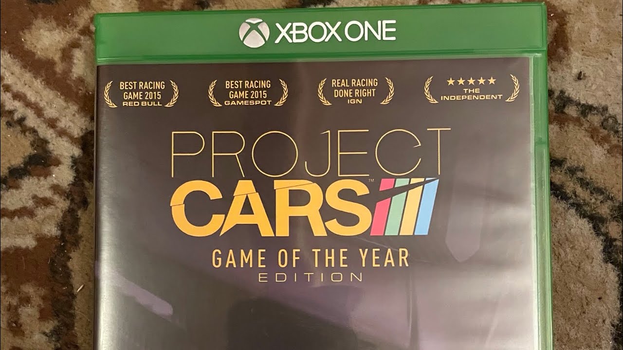 Project Cars: Game of The Year Edition Unboxing Xbox One - YouTube