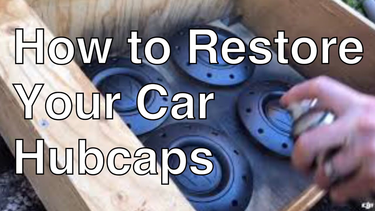 Restoration. How to restore your Hub Centre Caps. Paint re-spray your ...