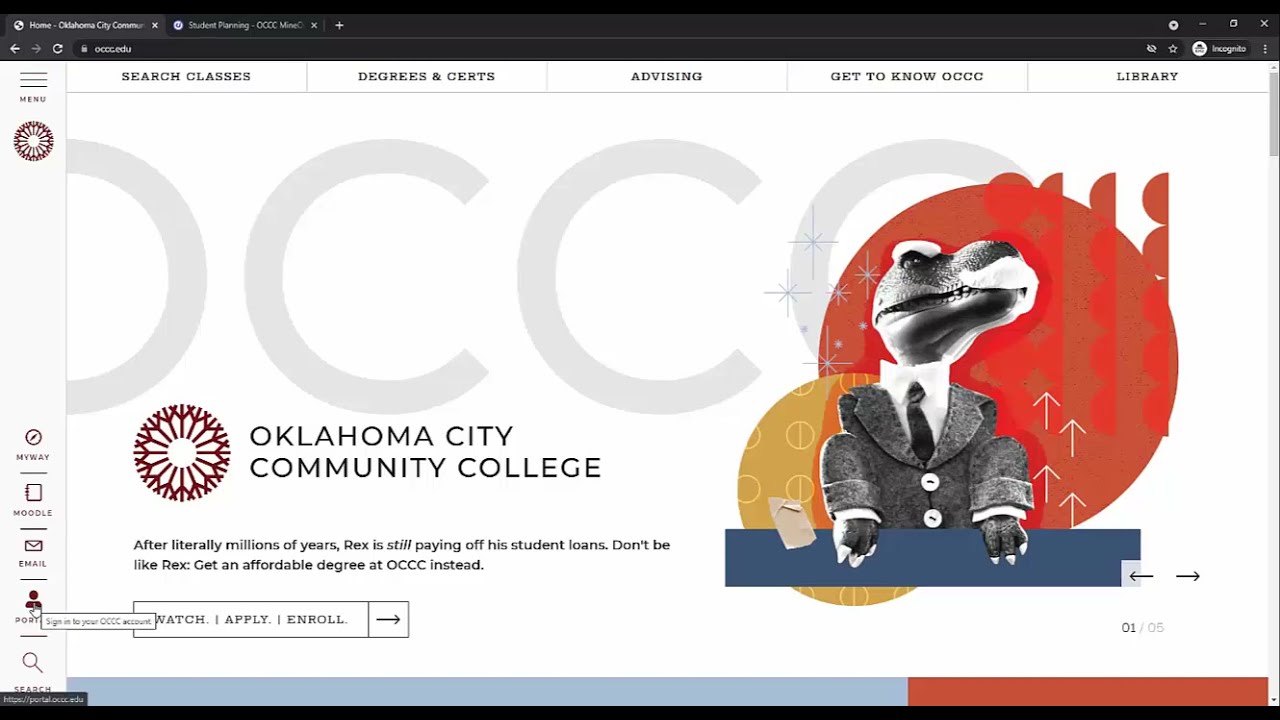 Dropping Courses at OCCC - YouTube