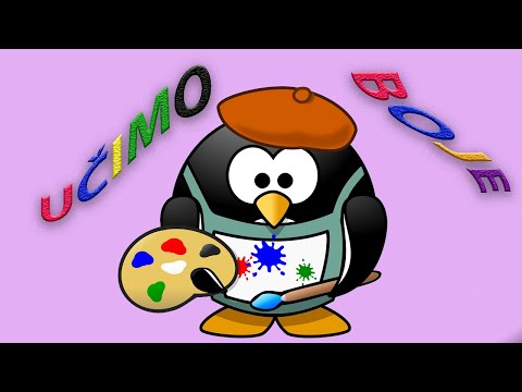 UČIMO BOJE