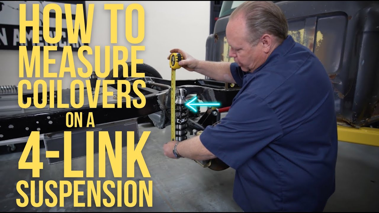 How to Measure Coilovers on a 4 Link Suspension - YouTube