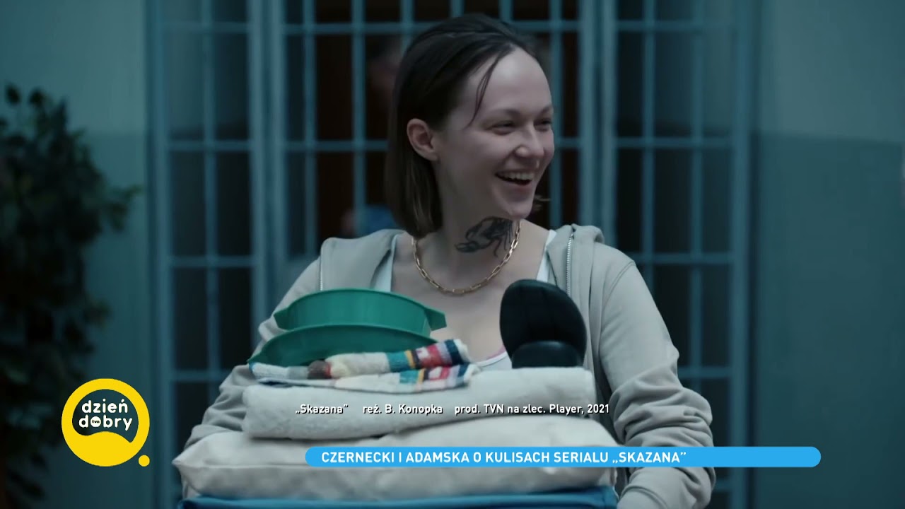 Ola Adamska i Michał Czernecki o kulisach serialu "Skazana" - YouTube