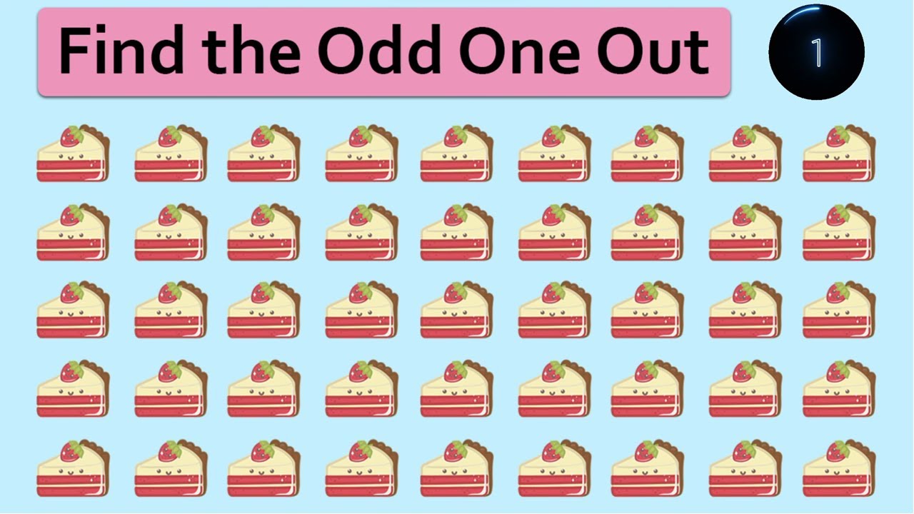 HOW GOOD ARE YOUR EYES #16 (Hard Edition) | Find The Odd One Out ...