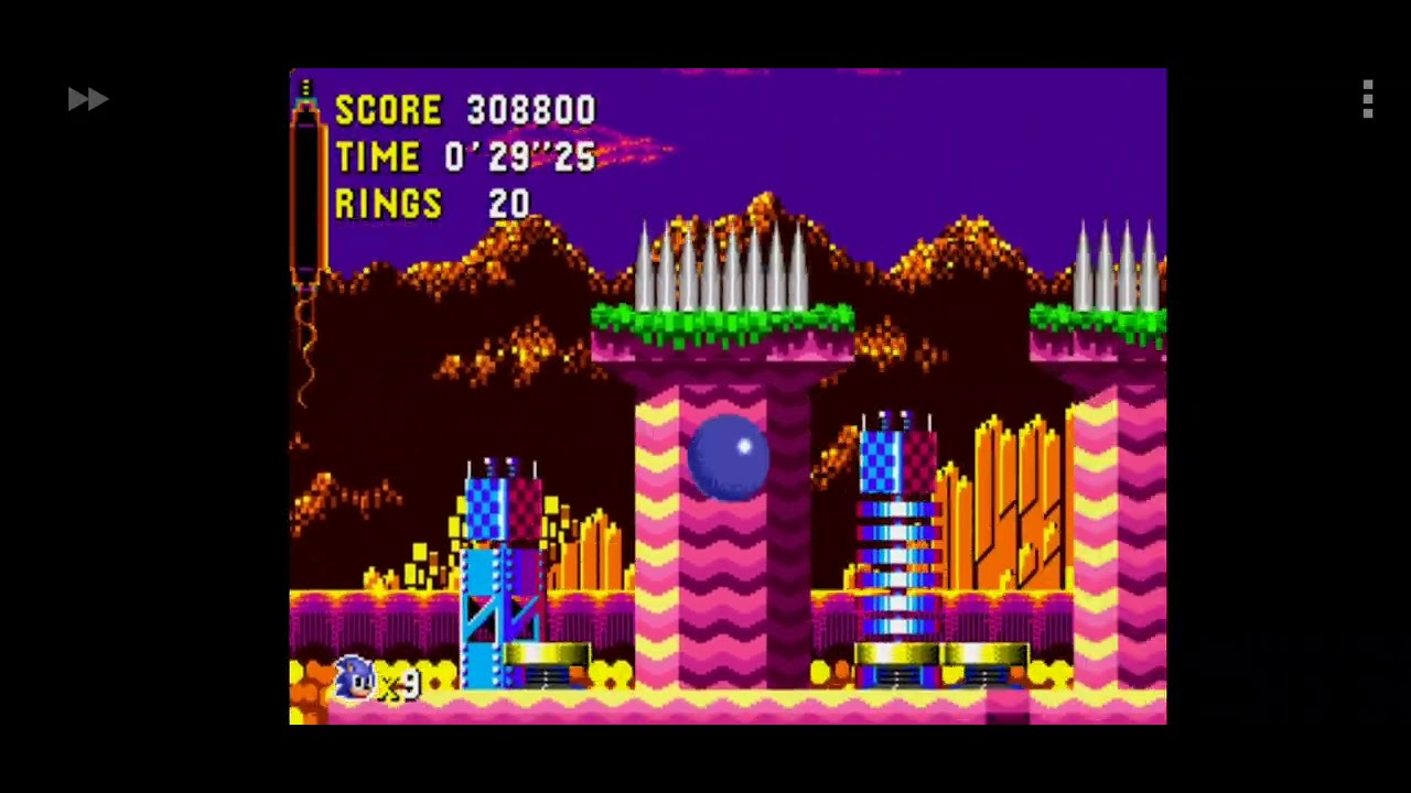 sonic cd ++ speed run and mega score. part 1 - YouTube