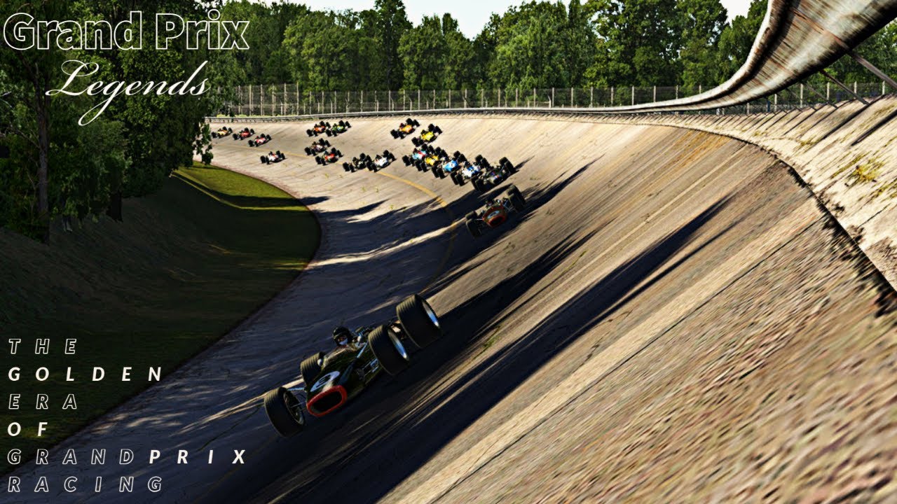 Grand Prix Legends Series 2021 S4 week9 at Indianapolis Live！ - YouTube