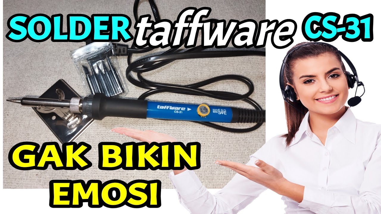 Solder Murah Taffware CS-31 Gak Bikin Emosi - YouTube