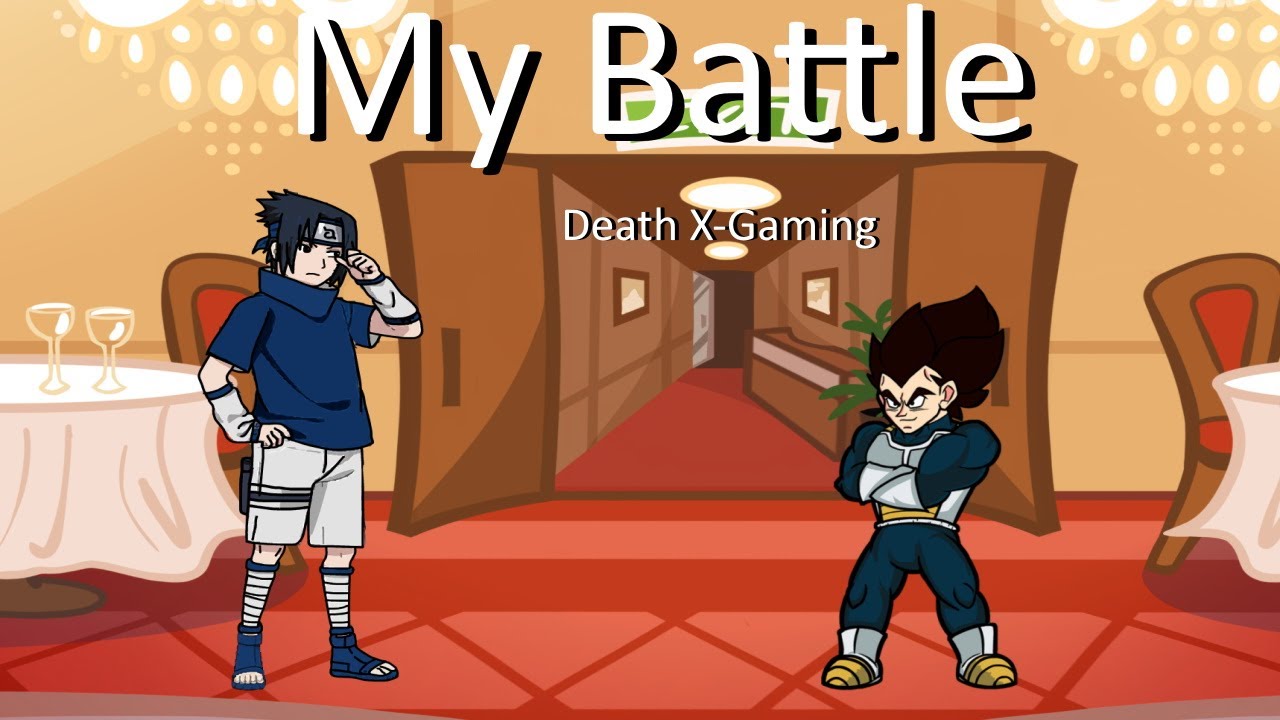Friday Night Funkin' - My Battle But It's Sasuke Vs Vegeta (My Cover ...