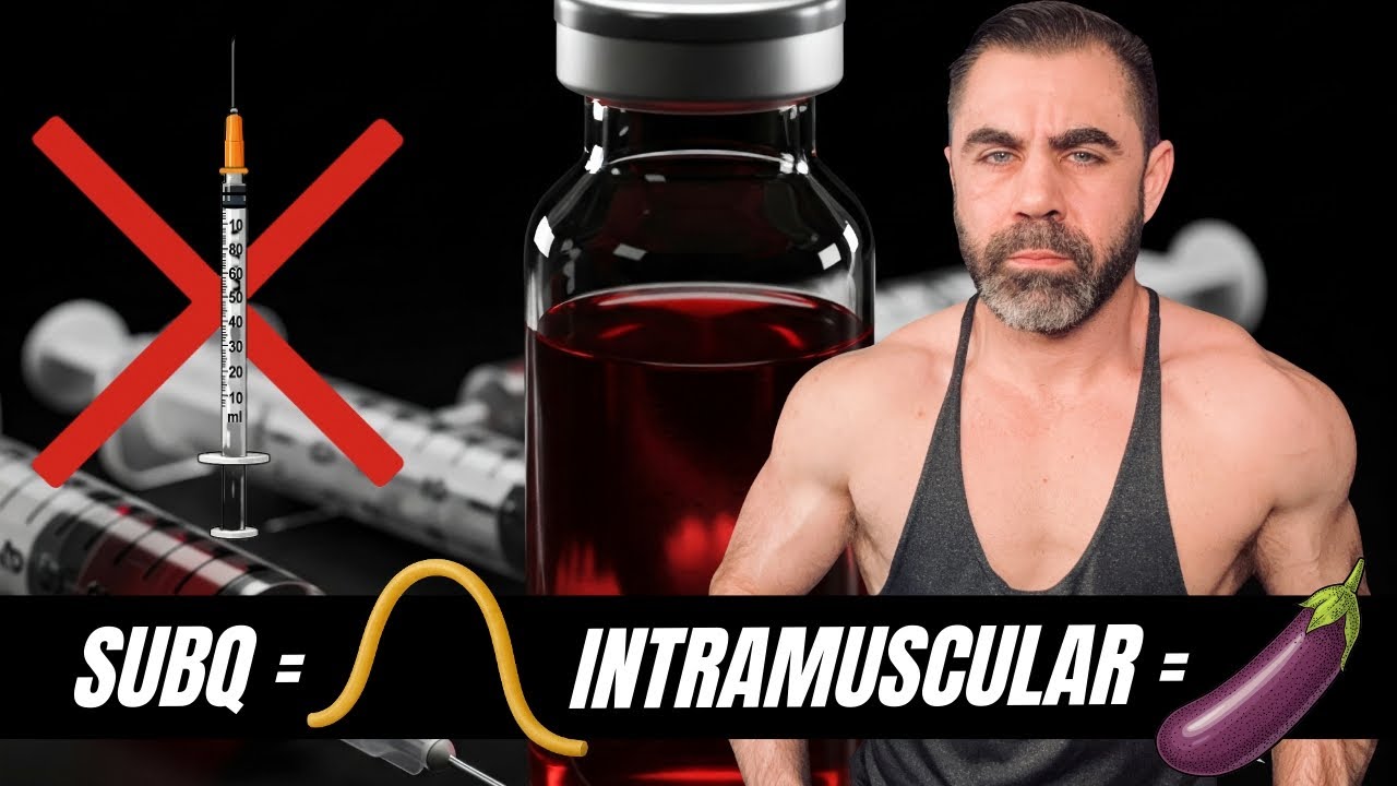 "Switched TRT from Subq to IM, and got raging B*NERS back" - HERE'S WHY ...