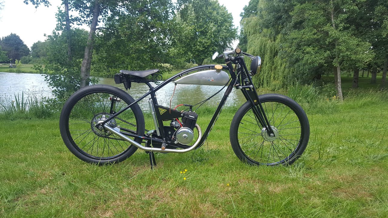 #38 Mobylette custom "cafe racer" de lancelot et raphael ( mob'53 ...