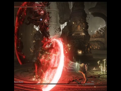 Elden Ring Maliketh, The Black Blade second phase Boss Fight - YouTube