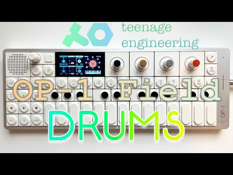 OP-1 Field Teenage Engineering - Drums - YouTube