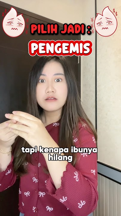 POV : kamu bisa pilih jadi pengemis atau pengamen - YouTube