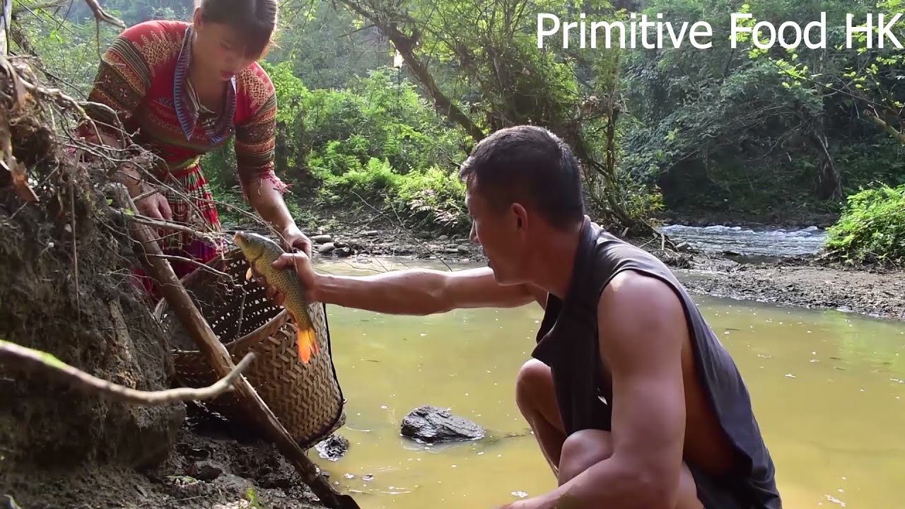 Primitive life - jungle survival video, bushcraft life, instinct ...