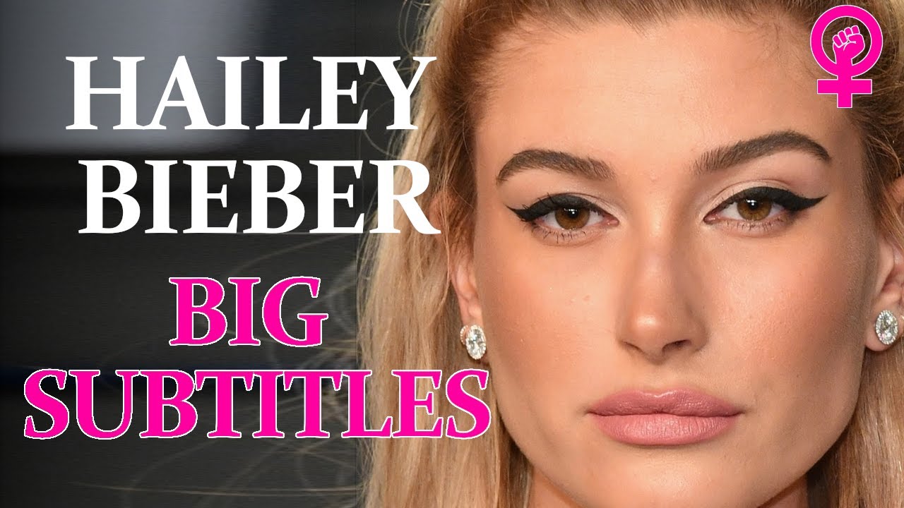 HAILEY BIEBER | ENGLISH SPEECH - YouTube