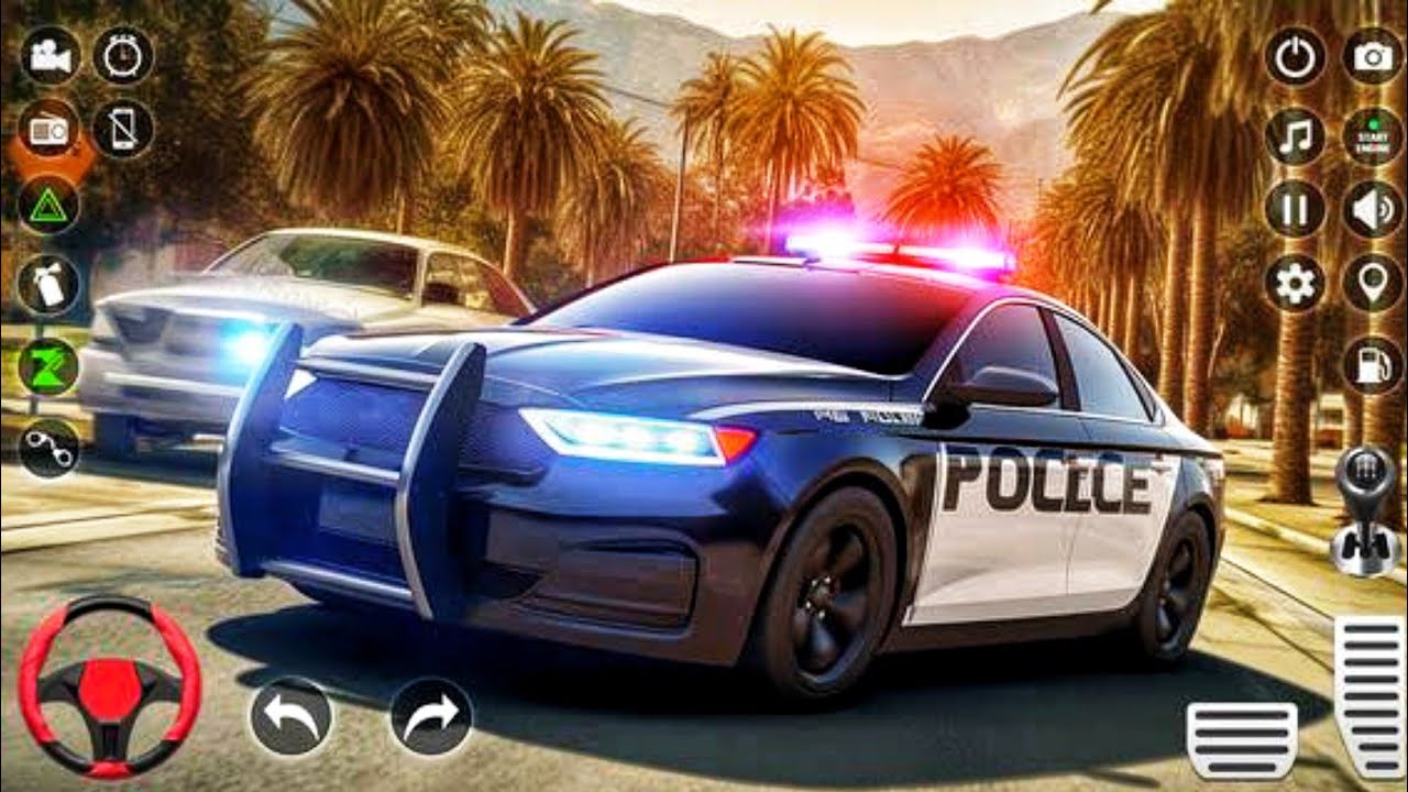 New Police Car Drawing Chase Simulator 3D - Real Storyline Gameplay In ...