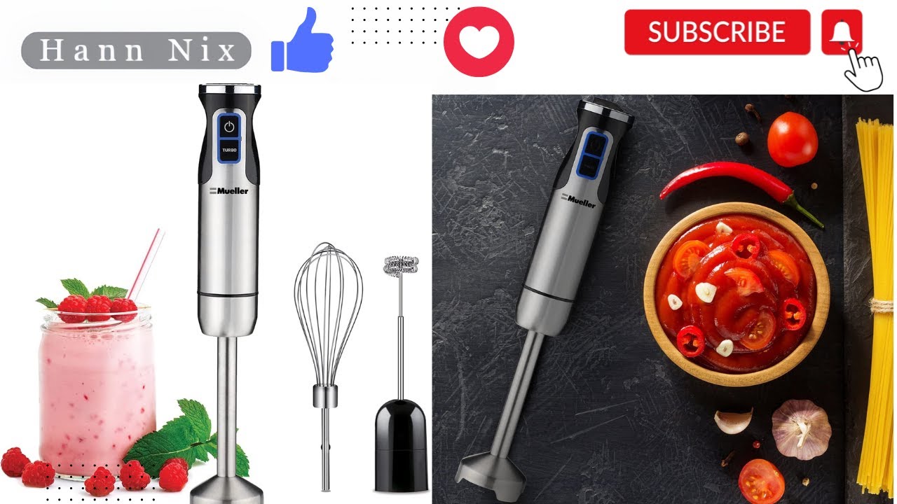 Mueller Ultra-Stick Hand Blender: Power, Precision, and Versatility in ...