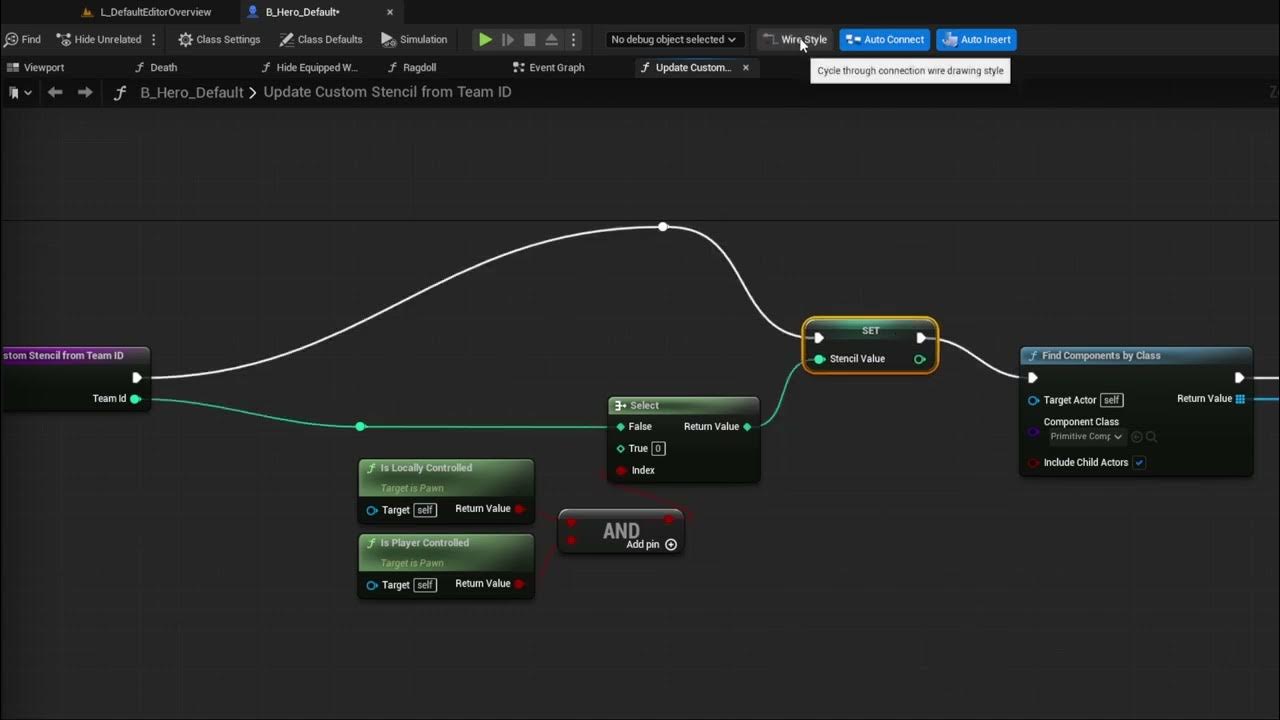 Merging of Electronic Nodes with Blueprint Graph Assistant - YouTube
