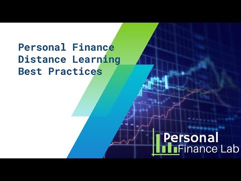 Distance Learning Best Practices - Personal Finance Lab - YouTube