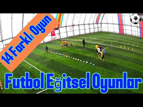Futbol Eğitsel Oyunlar: Antrenman ve Gelişim İçin Eğlenceli Egzersizler | 14 Farklı Oyun  ⚽🎯